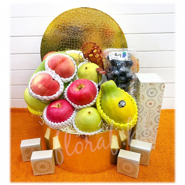 Grand Hyatt Hotel Mooncake and Japanese Peach Fruit Box